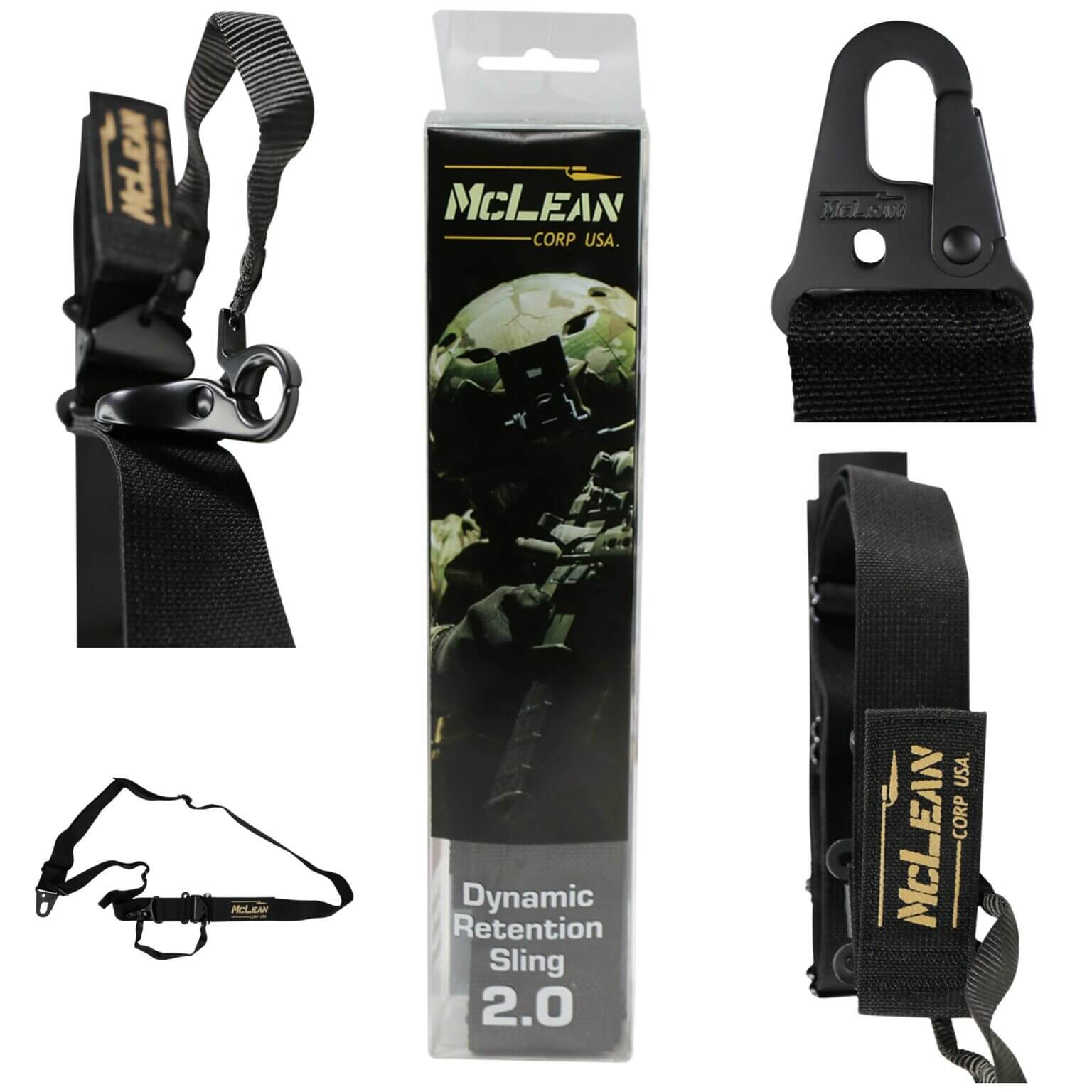 The McLean Corp Dynamic Retention Rifle Sling