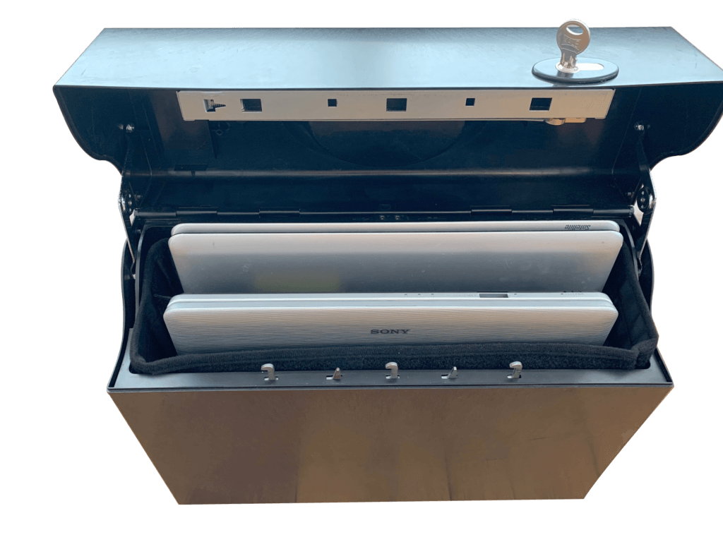 Secure Hard Gun Case with Integrated SafeDock Base - McLean Corp USA